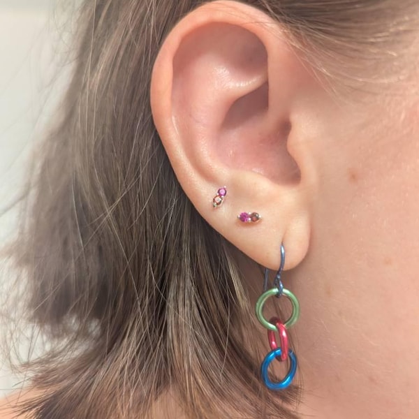 Birthstone Earrings, Kids Birthstone Earrings, Earrings for Mom ...
