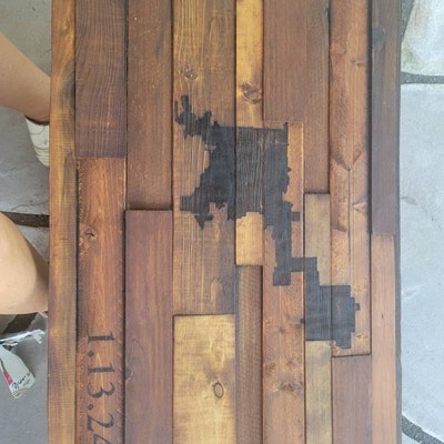 Apple Wood Apple Rustic Wood Apple Wooden Apple Outline - Etsy