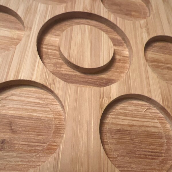 Personalized Round O' Shots Board - Custom Engraving - Etsy
