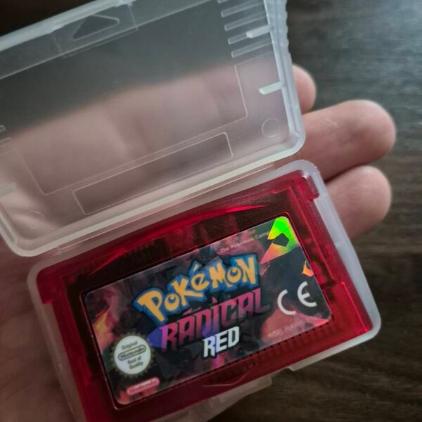 Pokemon Radical Red V4.1 RTC GBA Hackrom Retro Game for Gameboy Advance ...