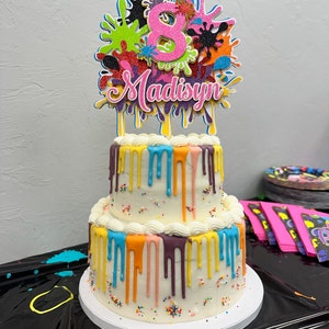 Autism Construction Cake Topper - Etsy