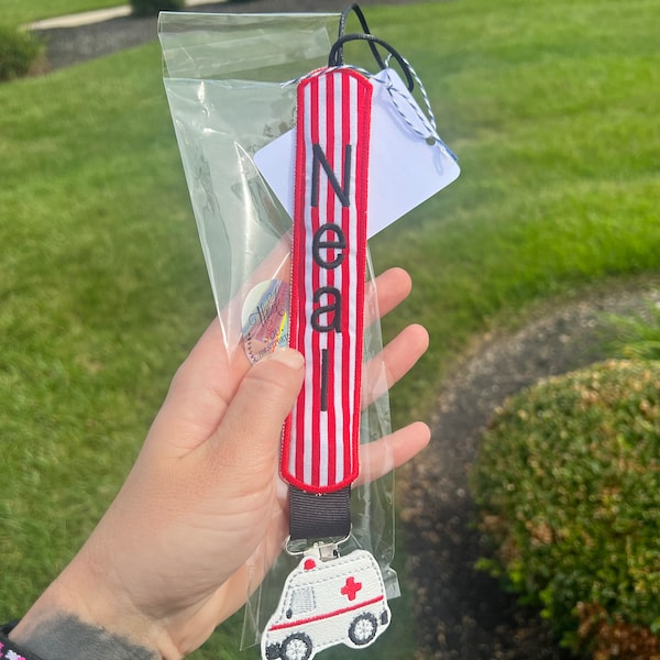 Personalized Name Tag, Jet Plane School Backpack Tag, Airplane Snap Tab ...