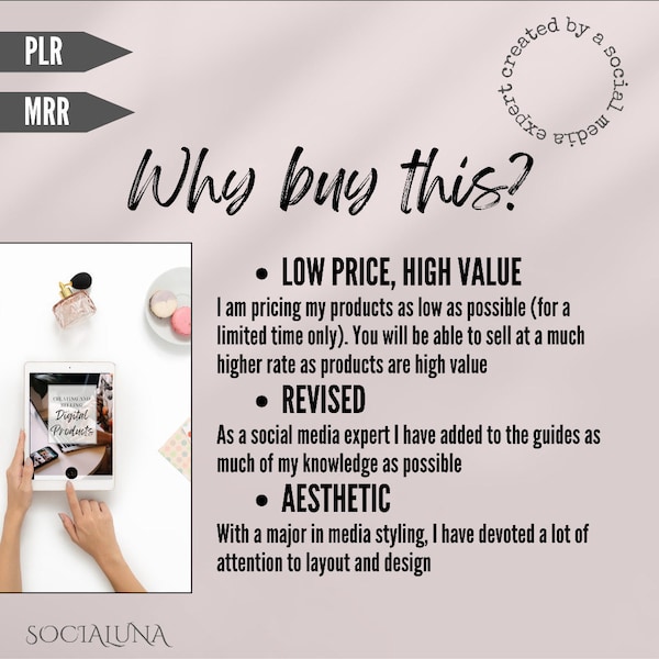 PLR Guide How to Create and Sell Digital Products With Master Resell Rights MRR and Private ...