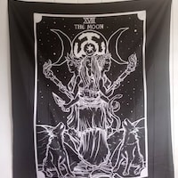 The Fool Tarot Card Poster Halloween Wall Hanging Jester Poster Gothic ...