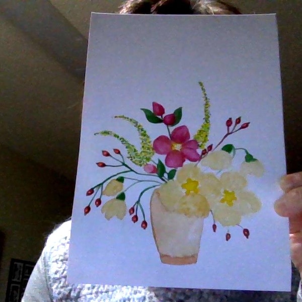 Watercolour Flower Painting Brush Set | Blooms Paintbrush Bundle | Pro ...