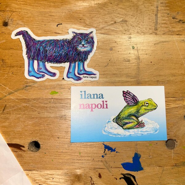 Big Weirdcore Cursed Dog Artist Sticker Vinyl Decal | Strange Lorge ...