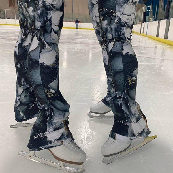 Ice Skate Snap Key Fob Key Chain, Embroidered Vinyl in Your Choice of 2 ...