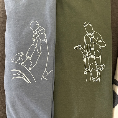Custom Portrait Shirt, Comfort Colors Custom Portrait From Photo ...