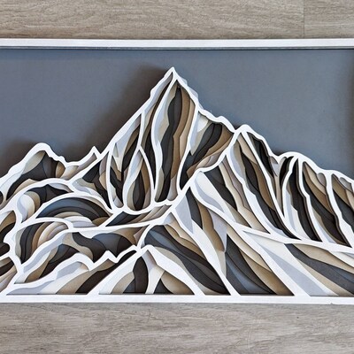 Digital Files-bloom-cricut SVG-CNC Laser Cut Multilayer 3D Mandala ...