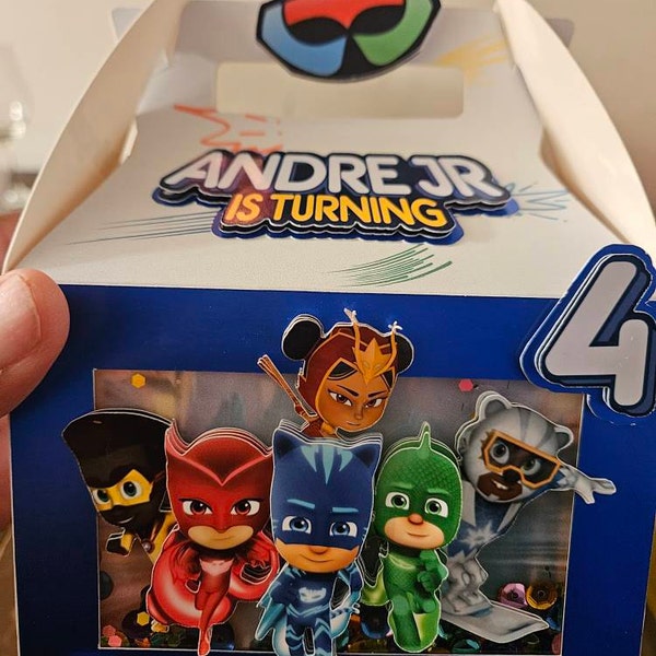 MM Box Template | Favor Box Digital File for Cricut and Silhouette ...