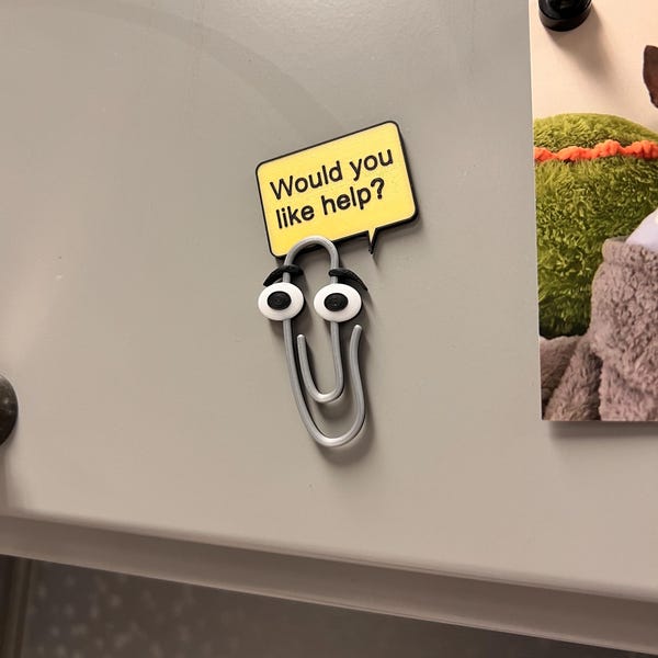 Clippy Desk Decoration | Customizable - Etsy
