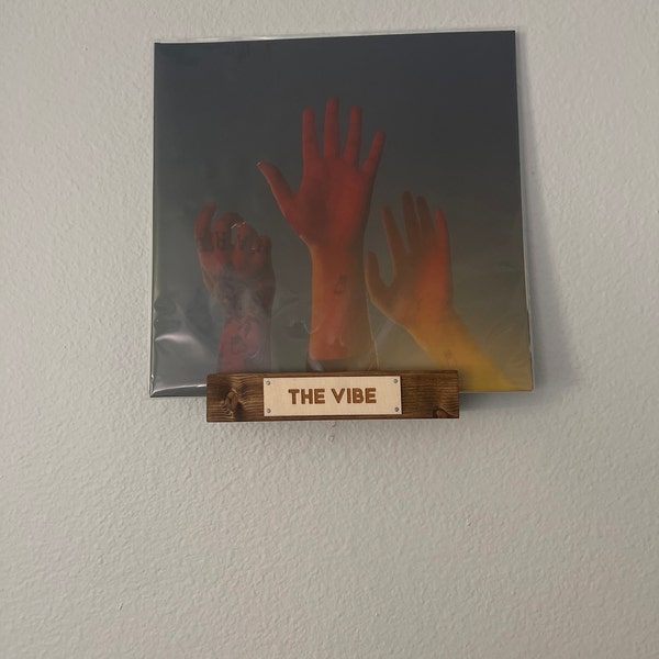 Custom Record Display Holders, Record Wall Mount, Record Holder for ...