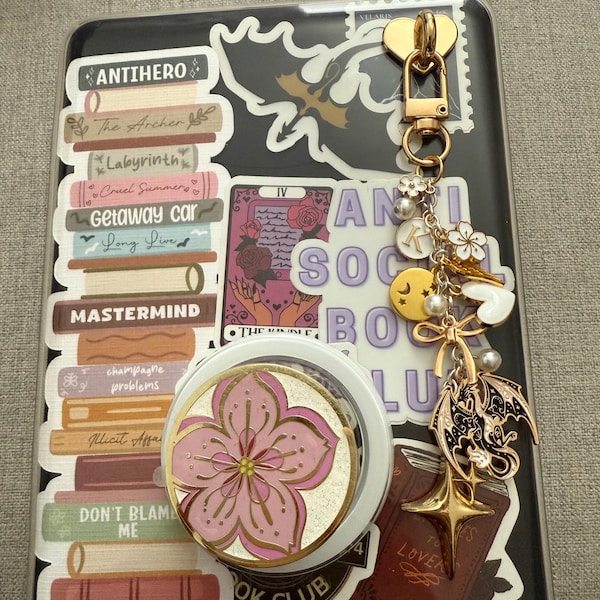 Fourth Wing Inspired Sticker | Vinyl | Kindle | iPad | Laptop | Waterbottle | Iron Flame | Onyx ...