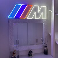 Amg Car Neon Sign / Neon Sign / Logo Neon Sign / Neon Sign Bedroom ...