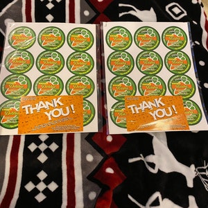 Personalized Doordash Labels Delivery Bag Shaped Stickers | Etsy