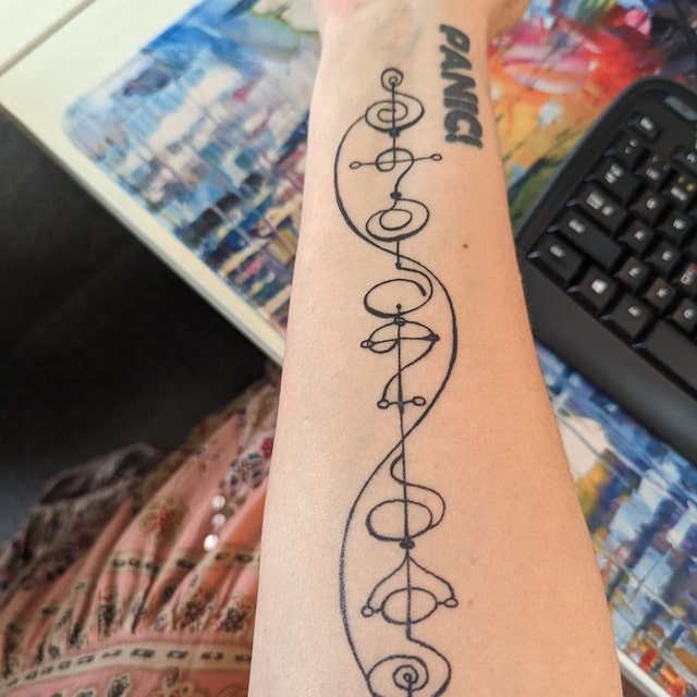 Vulcan Symbol Tattoo
