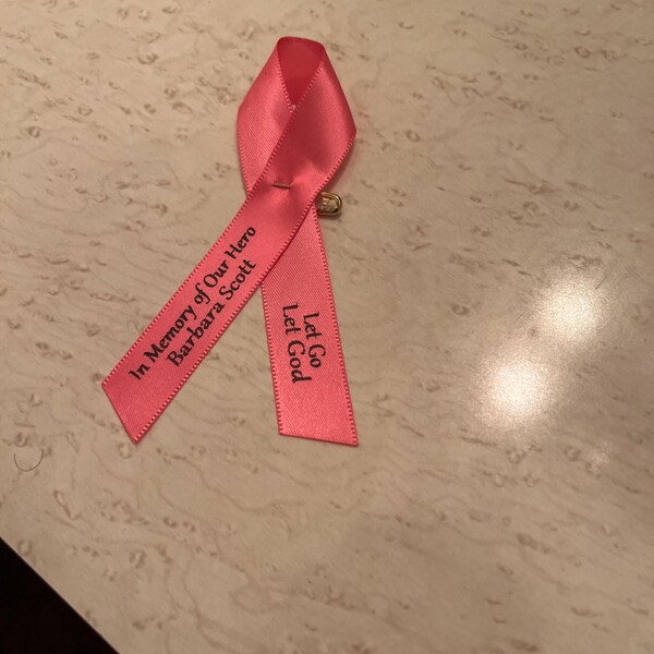 Custom Pinned Lapel Ribbon, Custom Awareness Ribbon, Celebration of ...