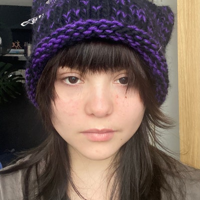 Lain Ear Flap Neko Beanie cat Ears - Etsy