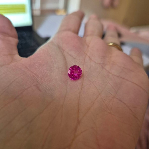 AAA Flawless Ceylon Purple Sapphire Loose Pear Gemstone Cut, Excellent ...