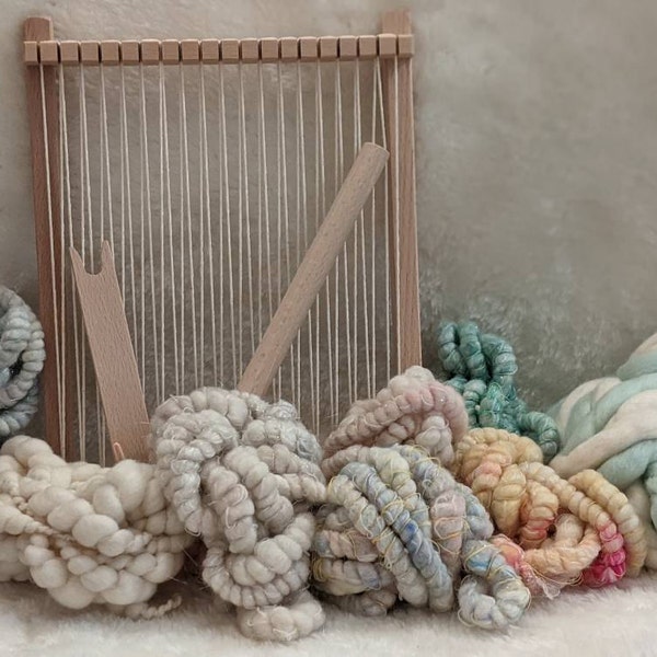 Wire Art Yarn, Handspun Art Yarn Weaving Yarn Corespun Super Bulky ...
