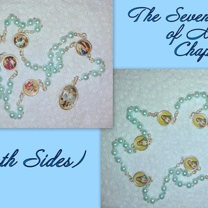 Chaplet of St. Joseph Rosary of Saint Joseph Plastic Beads on | Etsy