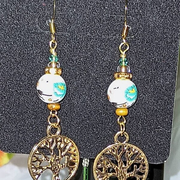 10 Tree Charms Light Gold Tree Charms Nature Charms Jewelry Supplies ...