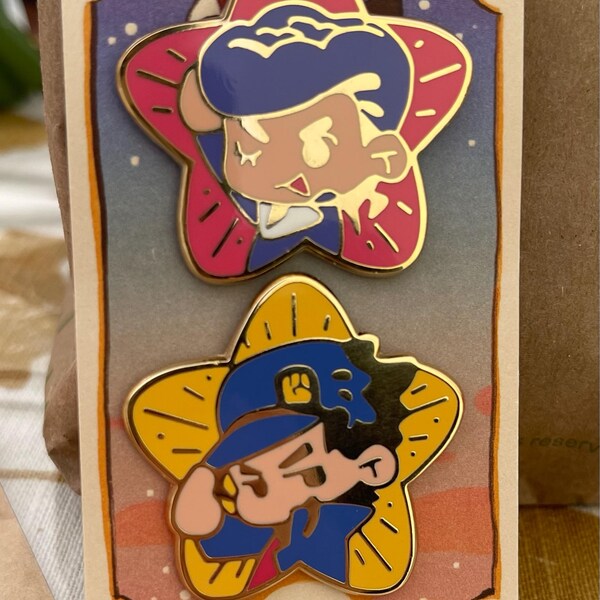 Stars Enamel Pin - Etsy
