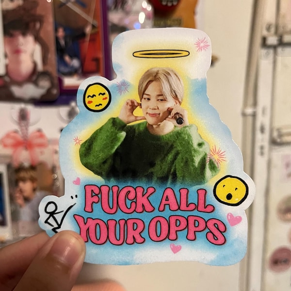 BTS 방탄소년단 Jin's Friends in Space Vinyl Sticker Kim Seokjin the ...