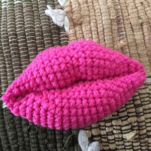 Crochet Lips Pattern PDF Crochet Kiss Valentine's Day Gift Amigurumi ...