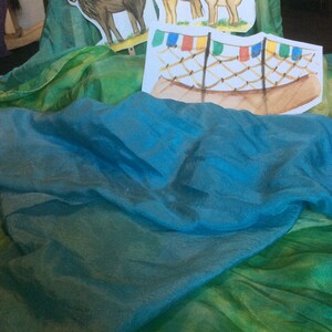 Dog Sledding Puppet Set With Learning Posters Iditarod | Etsy