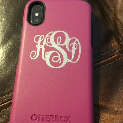 Vinyl Monogram Decal, Monogram for Phone Case, iPhone Monogram Decal ...