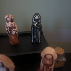 Norns Statue Goddess Norns Figurine Wyrd Verdandi Skuld Are Deities in ...