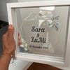 Wedding Sand Ceremony Rustic Unity Sand Ceremony Frame Rustic Heart ...