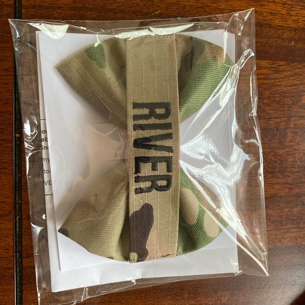 Army Name Tape Bow, Military Bow, Personalized, Air Force Bow, OCP ...