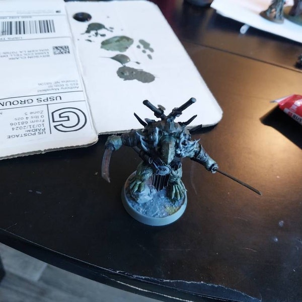 Colonel Thierry Du Lion D'argent Paladin Bust to Paint Dungeons Dragons ...