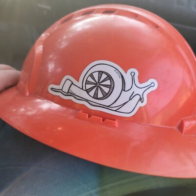 Turbo Snail / Vinyl Sticker / Inspirational Quote / Laptop Sticker ...