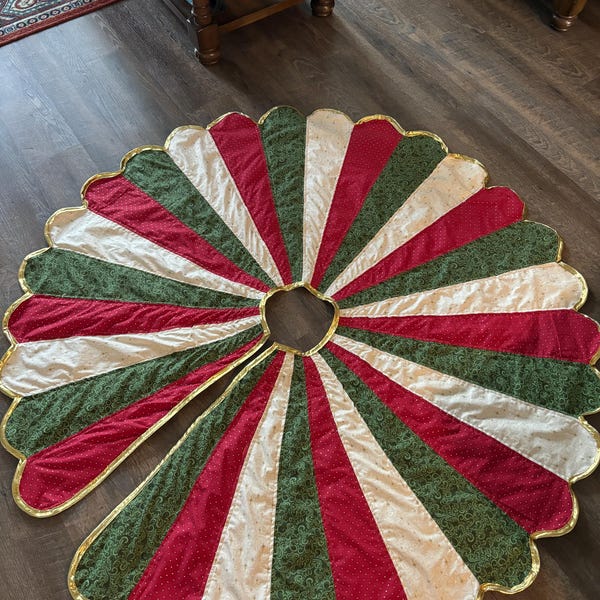 PDF Pattern for Giant Dresden Christmas Tree Skirt - Etsy