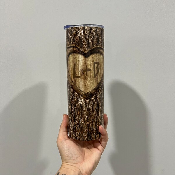 Wood Font Alphabet & Numbers PNG Font - Carved Tree Design Font, Use ...