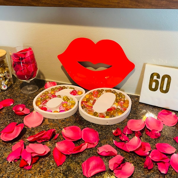 Candy Dishes Letter or Number - Birthdays Letter Dishes - Dish Numbers ...
