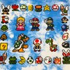 Super Mario Sampler retro Video Game Super Mario Cross Stitch Pattern ...