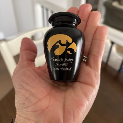 Football Cremation Urn With Optional Greenbay Packers Ball - Etsy