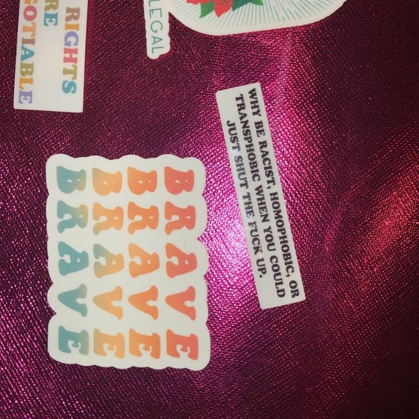 Human Rights Stickers | Human Rights Are Non-negotiable Sticker ...