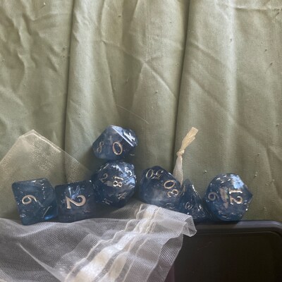 Storm Daddy Dice Sets Dnd 7 Piece, 11 Piece, 6D6 and 5D10. D&D Dice Set ...