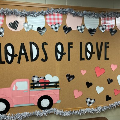 Loads of Love Valentines Bulletin Board Kit - Etsy