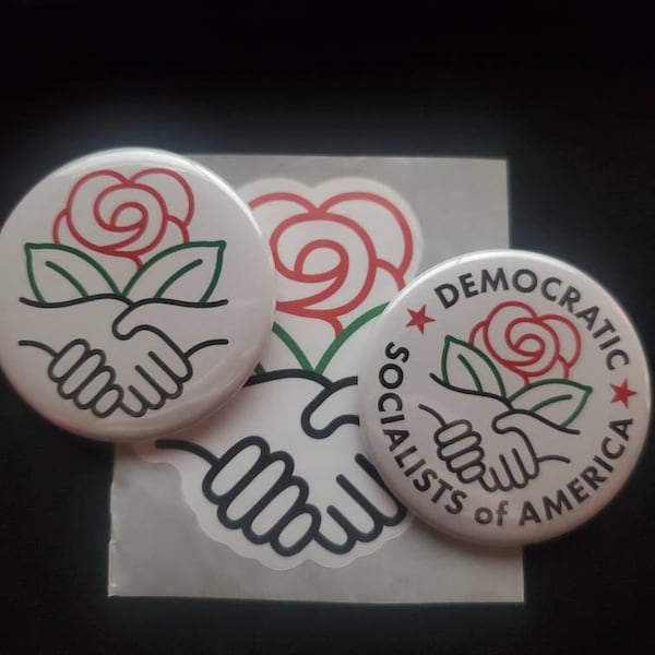 Democratic Socialists of America (DSA) Buttons - Etsy