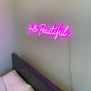 Mini Moon Neon Sign Custom Neon Sign Led Neon Light Cut Neon - Etsy