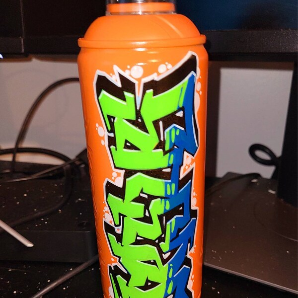 Custom Graffiti Spray Paint Can Name Letters Personalized Street Art ...