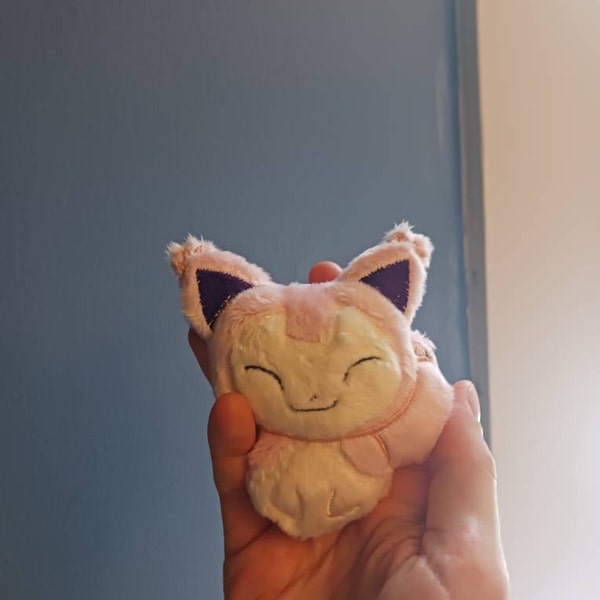 Pop Cat Meme Plush Keychain - Etsy