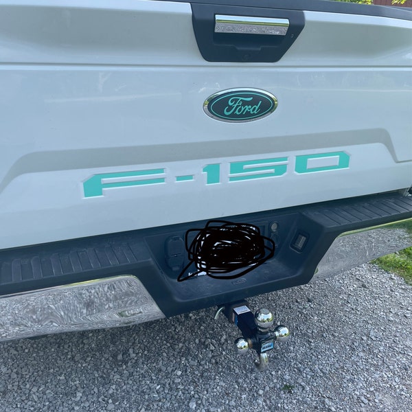 2018-2020 Ford F-150 Tailgate Letter F150 Vinyl Inserts Decals Stickers ...