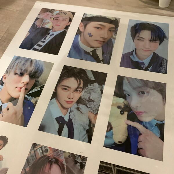 Nct Dream " ISTJ " All Member Photocard Template - Digital Download (28 ...